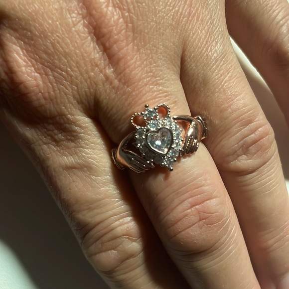Jewelry | Irish Claddagh Crown And Hand Friendship Ring | Poshmark